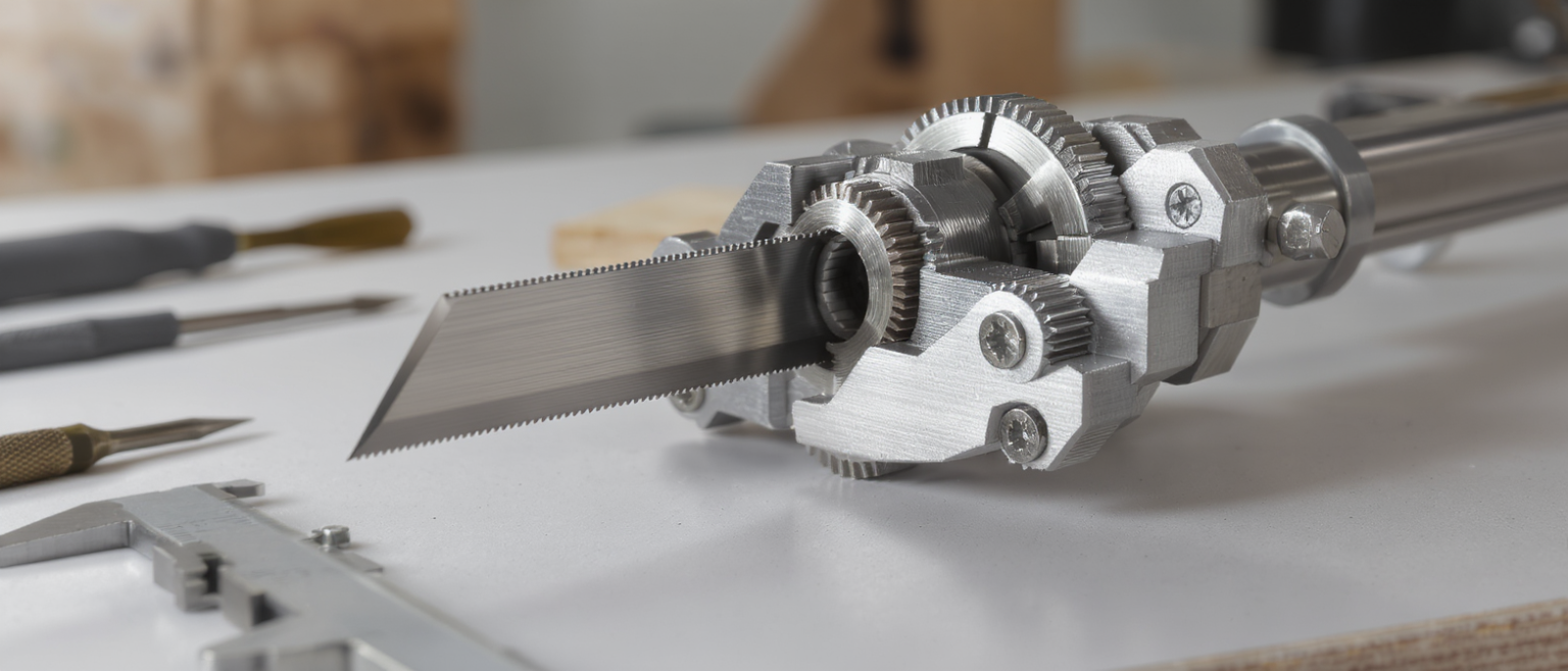Fabriquer un mécanisme à lame orientable : guide facile et rapide